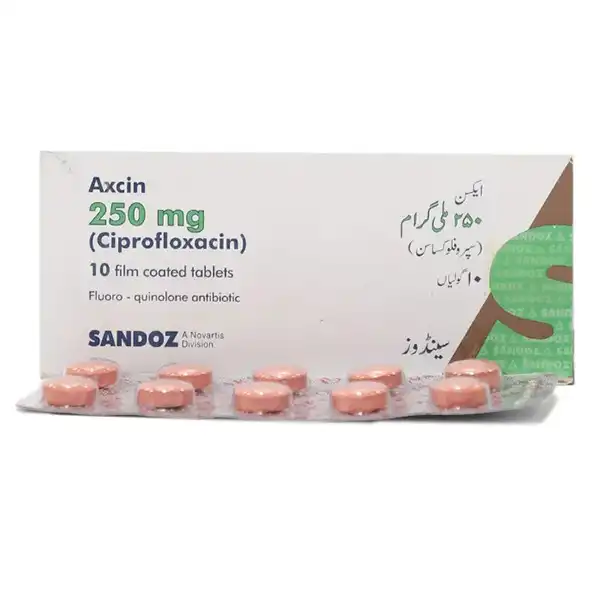 Axcin 250mg 10 Tablets | Fitwell Pharmacy